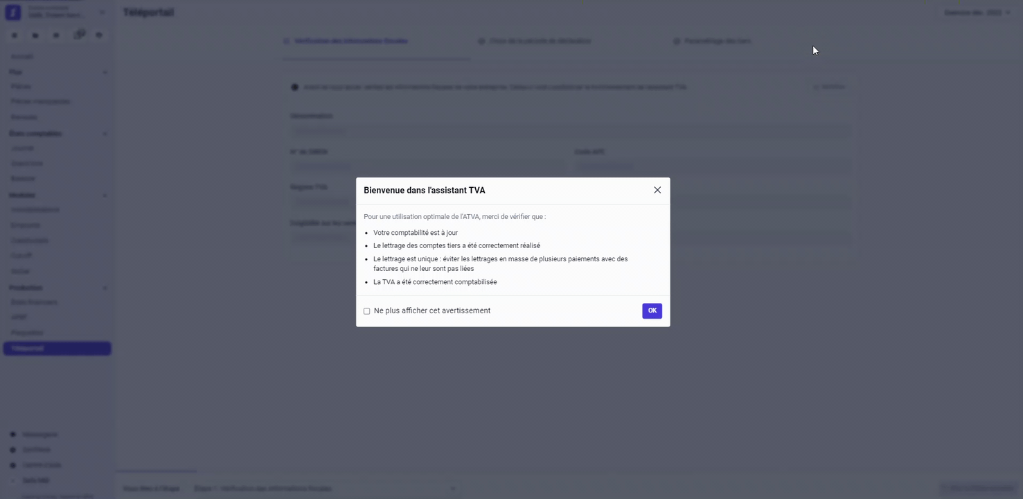 Déclarer une TVA avec Inqom