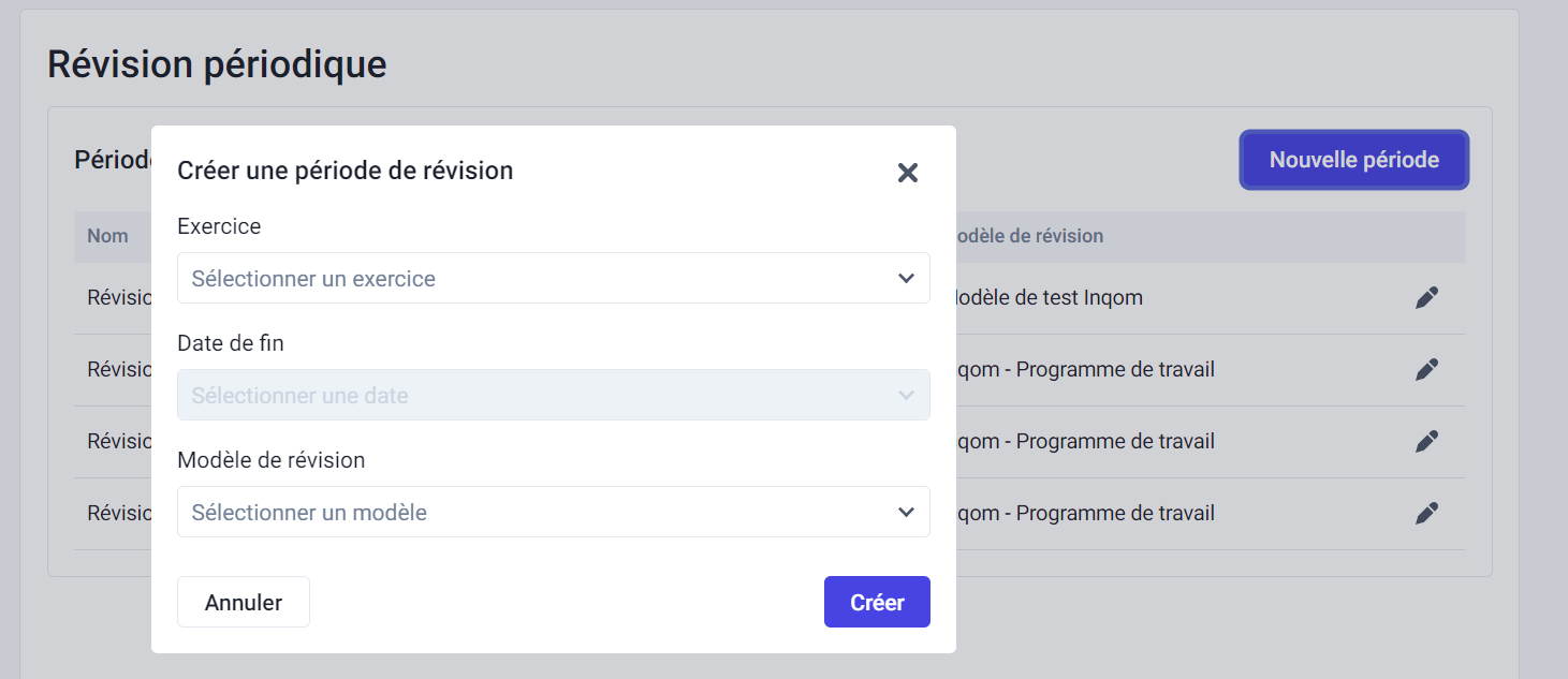Comment effectuer une révision périodique